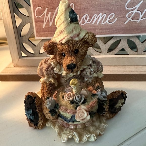 Boyds Bears | Other | Boyds Bear Baileys Birthday Figurine | Poshmark